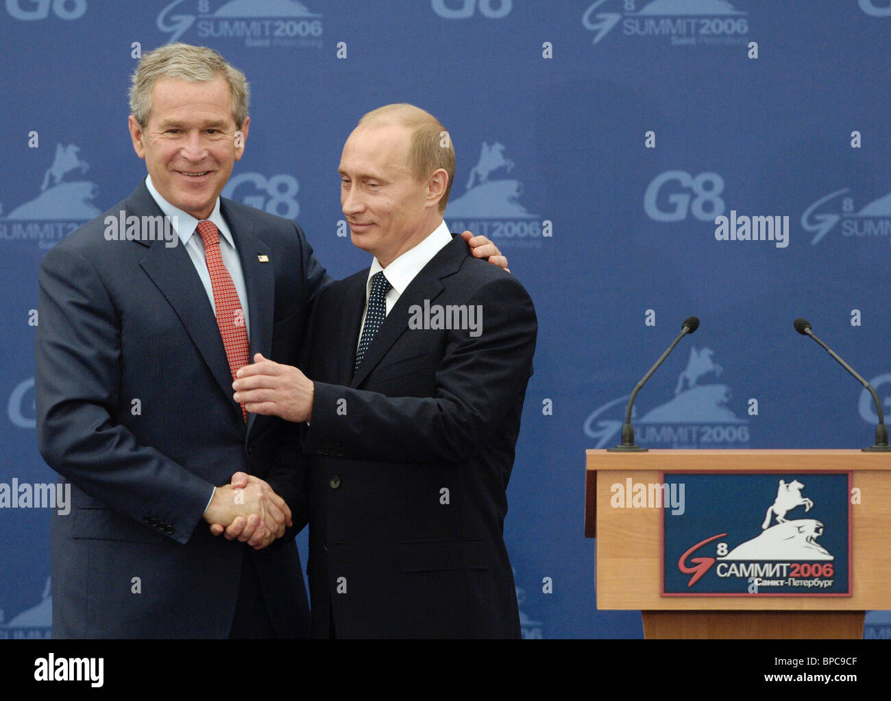 Russian U S Presidents Vladimir Putin High Resolution Stock Photography ...