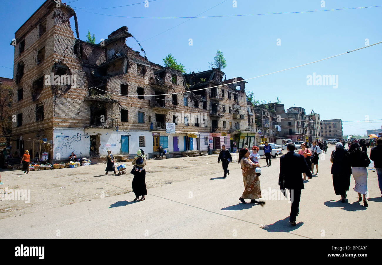 Grozny Destroyed High Resolution Stock Photography and Images - Alamy