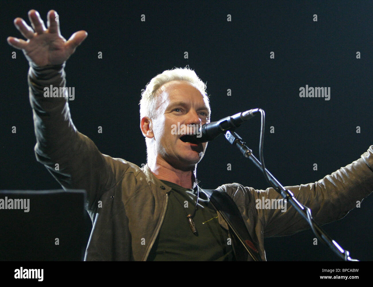 Live Concert Of Sting High Resolution Stock Photography and Images - Alamy