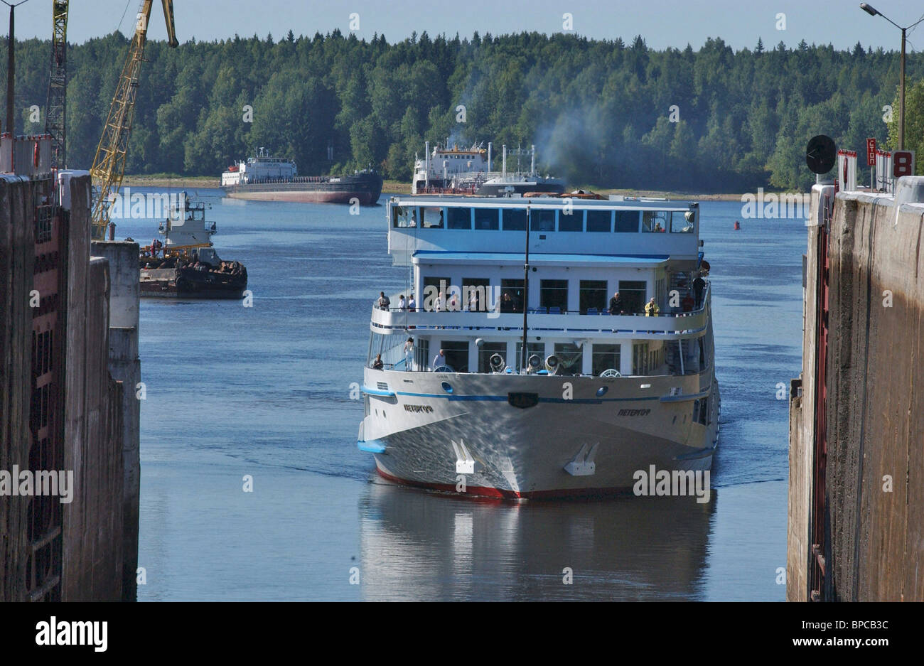 Volga Baltic Waterway Russia High Resolution Stock Photography and ...