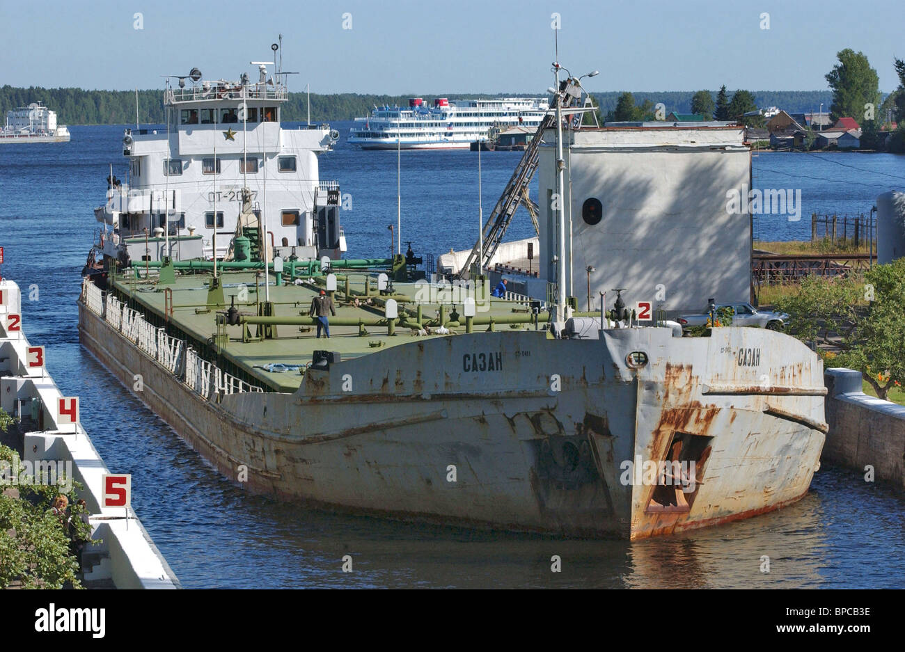 Volga Baltic Waterway Russia High Resolution Stock Photography and ...