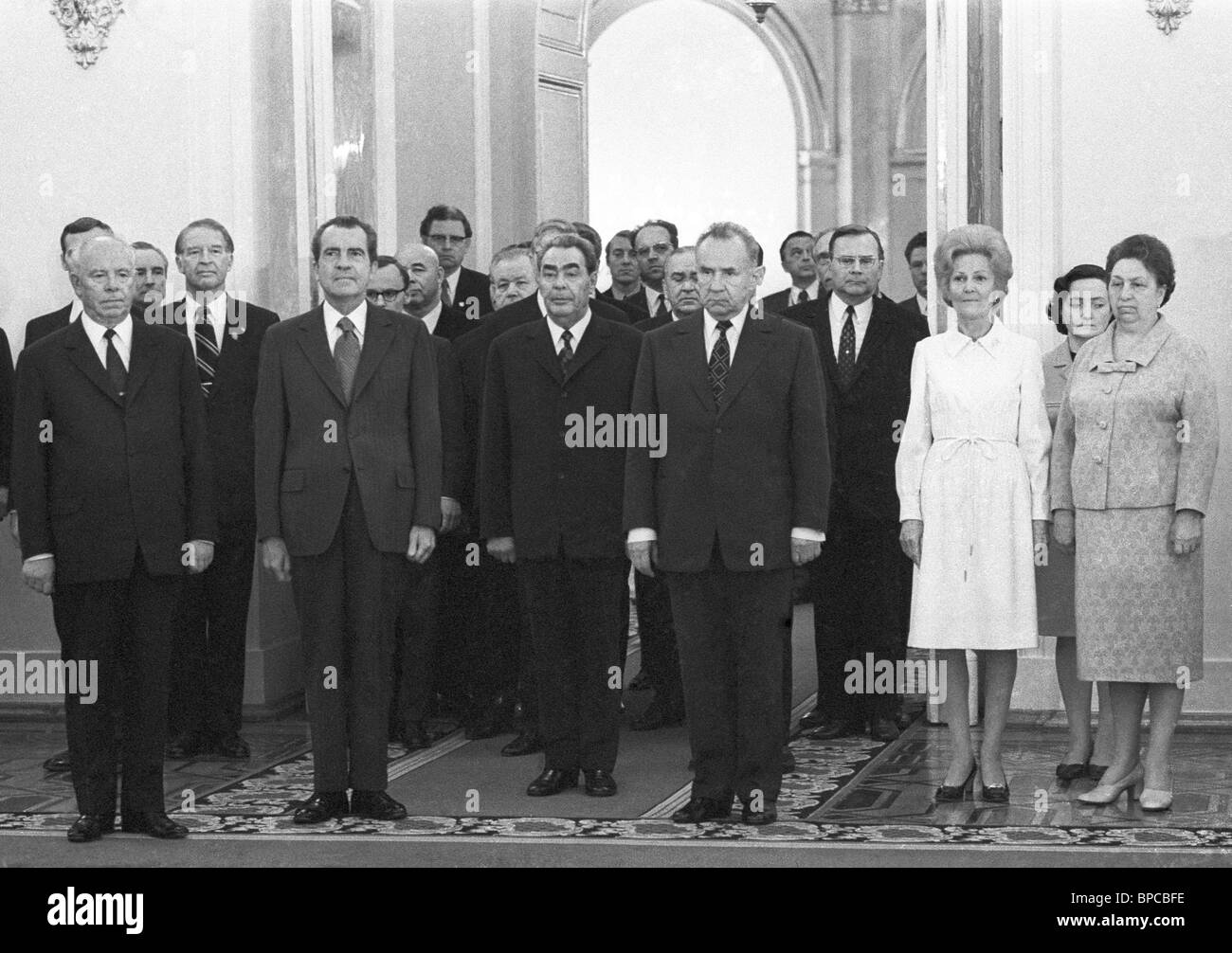 Richard Nixon Visit High Resolution Stock Photography and Images - Alamy