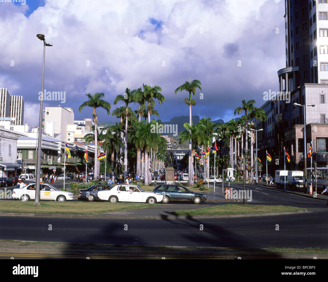View from waterfront, Port Louis, Port Louis District, Republic of ...