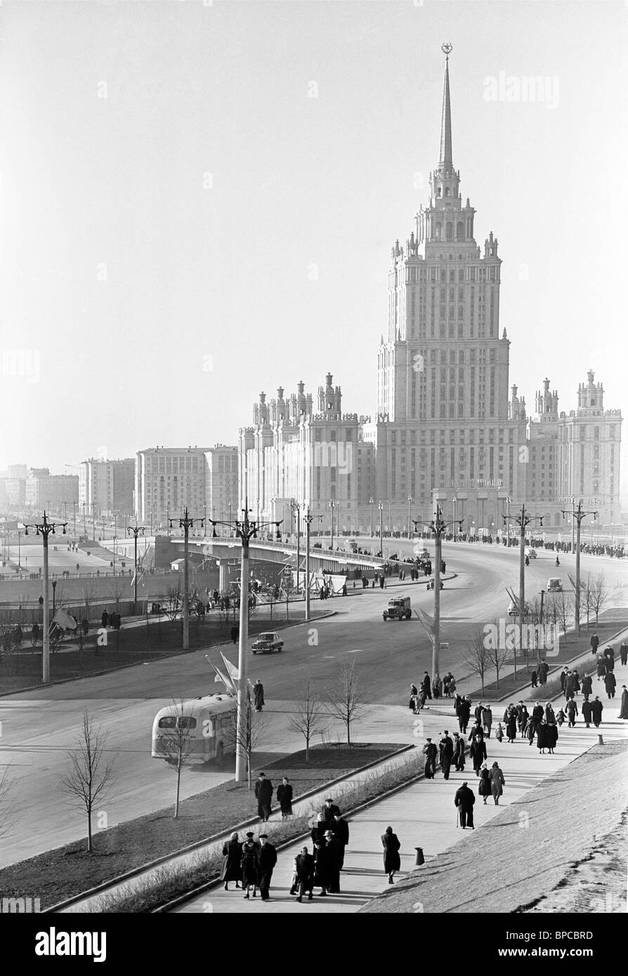 Moscow Hotel Black and White Stock Photos & Images - Alamy