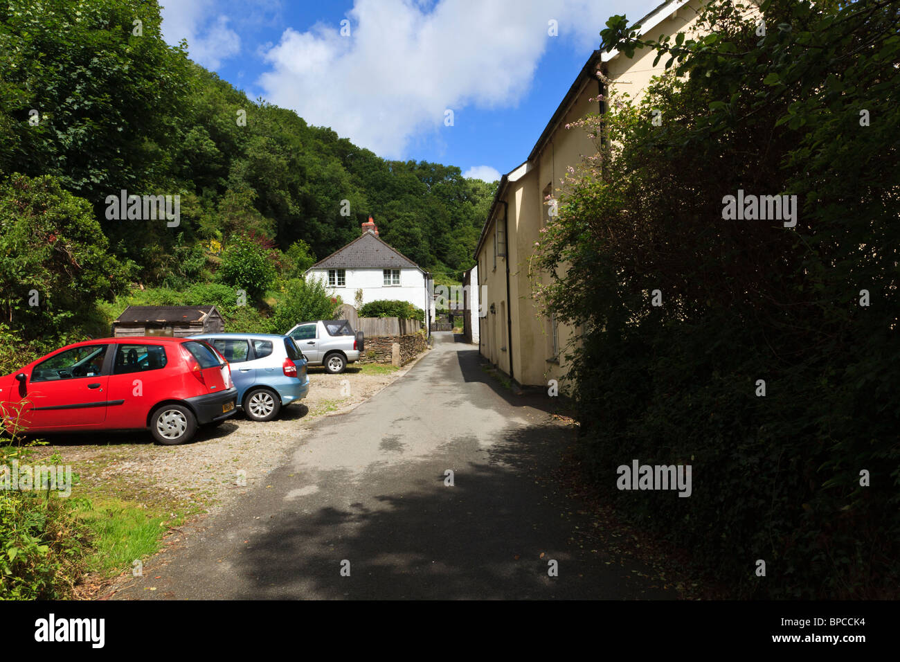 The Attractive Devon Village of Milton Combe , in a valley near ...