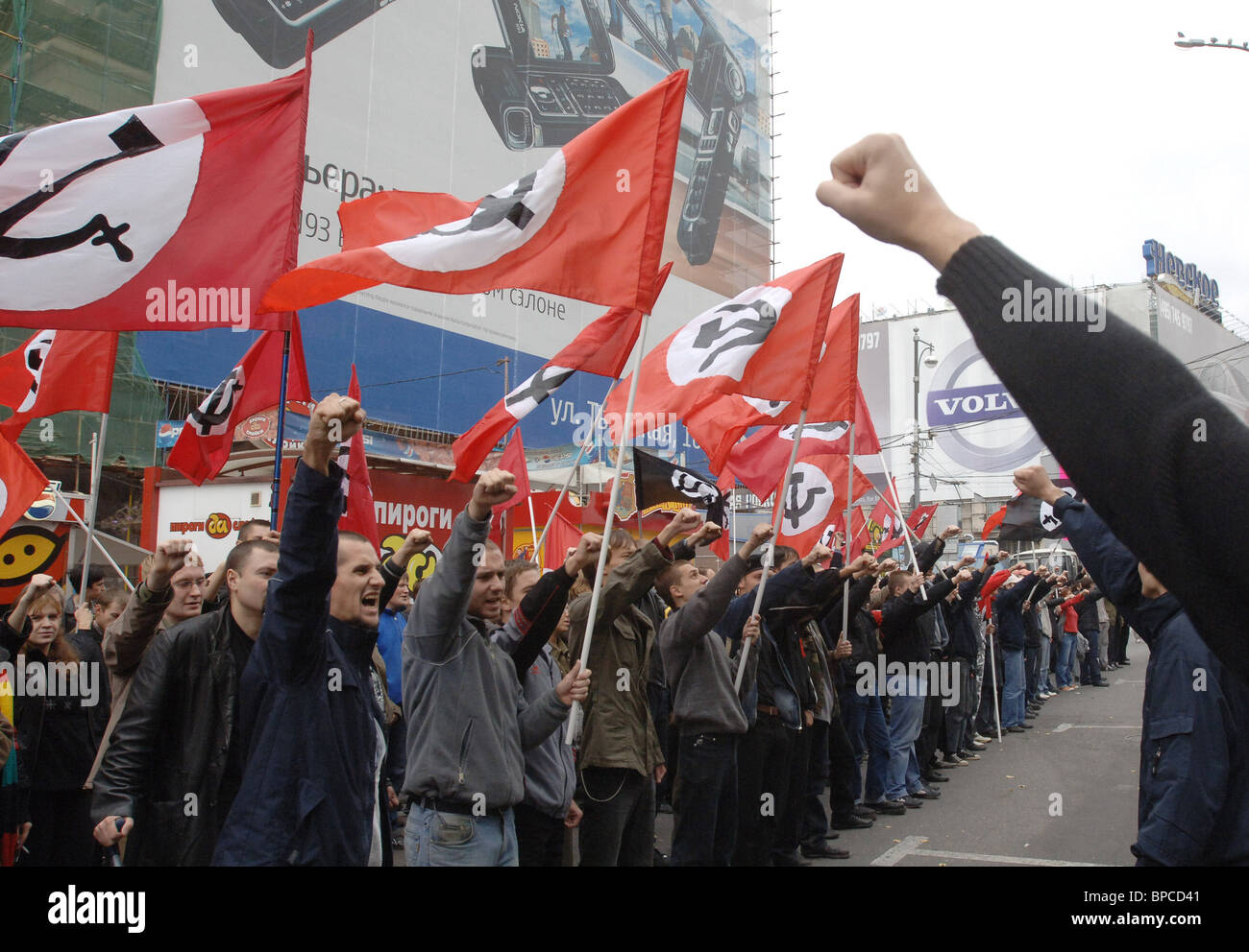 Anti Fascist Protest March High Resolution Stock Photography and Images ...