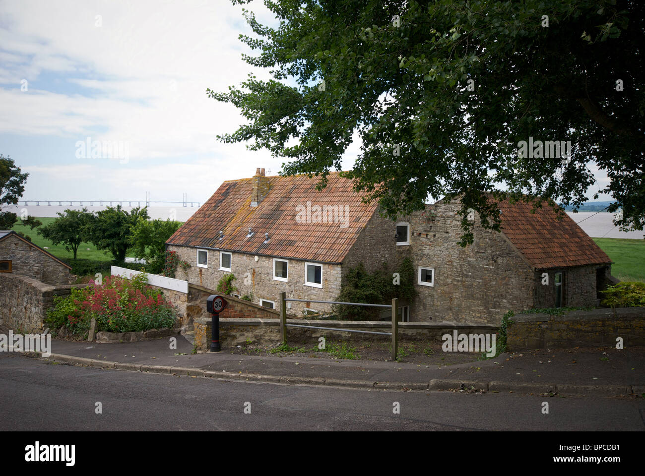 Old Passage Aust South Gloucestershire UK River Severn Estuary Ferry ...