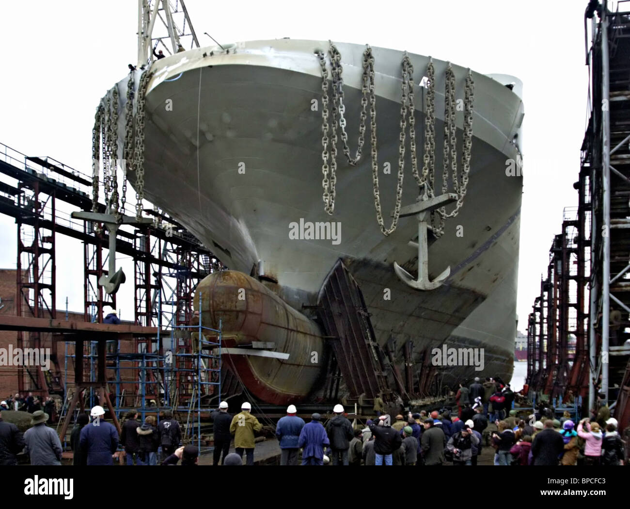 Launching A Ship High Resolution Stock Photography and Images - Alamy