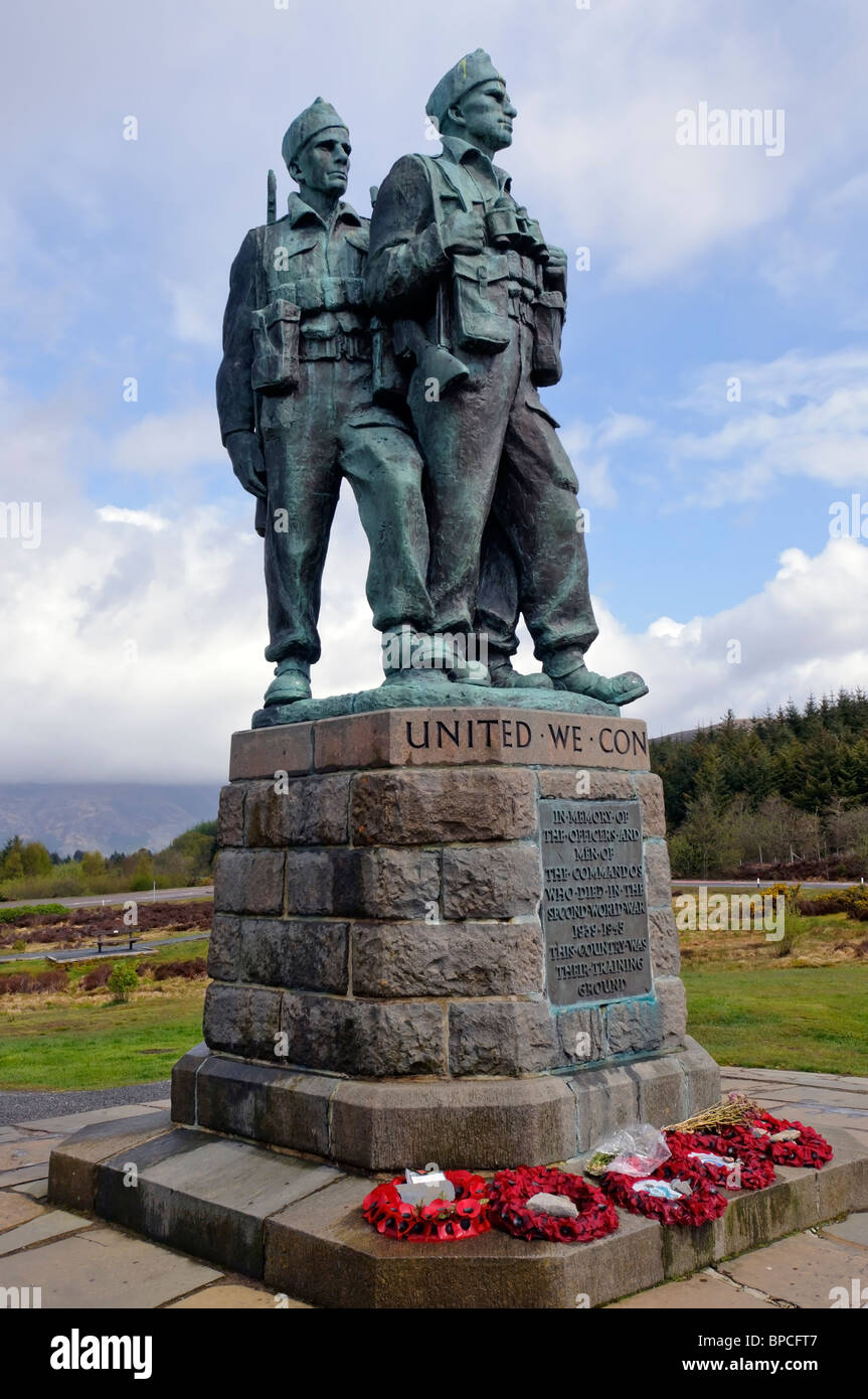 Bronze memorial statue spean hi-res stock photography and images - Alamy