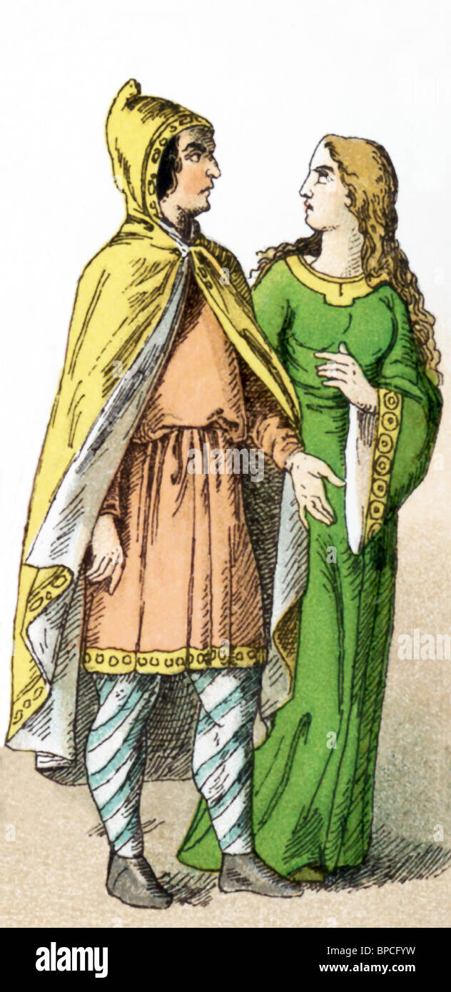 Nobles In The Middle Ages Drawing