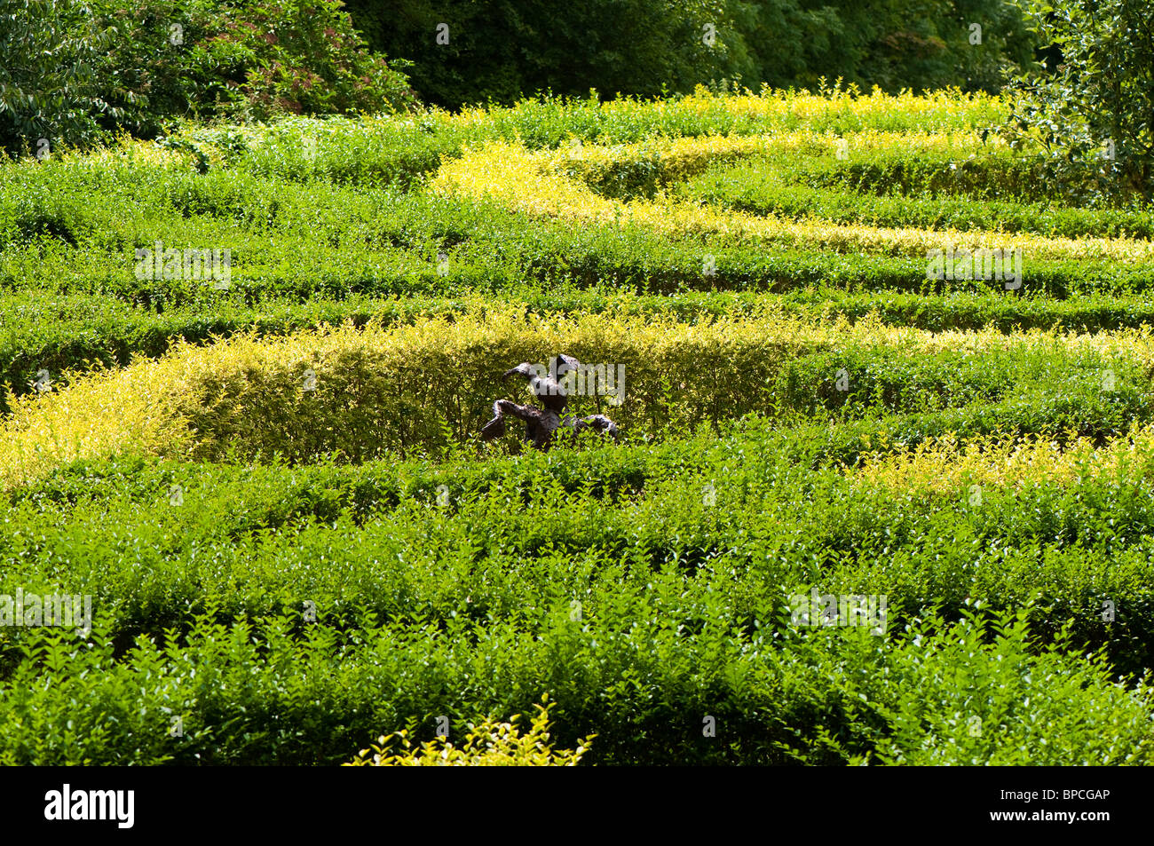'Hoola-hooping Hare' by Stephen Charlton, on display at Painswick ...