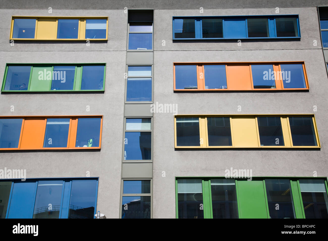 Colorful window frames hi-res stock photography and images - Alamy