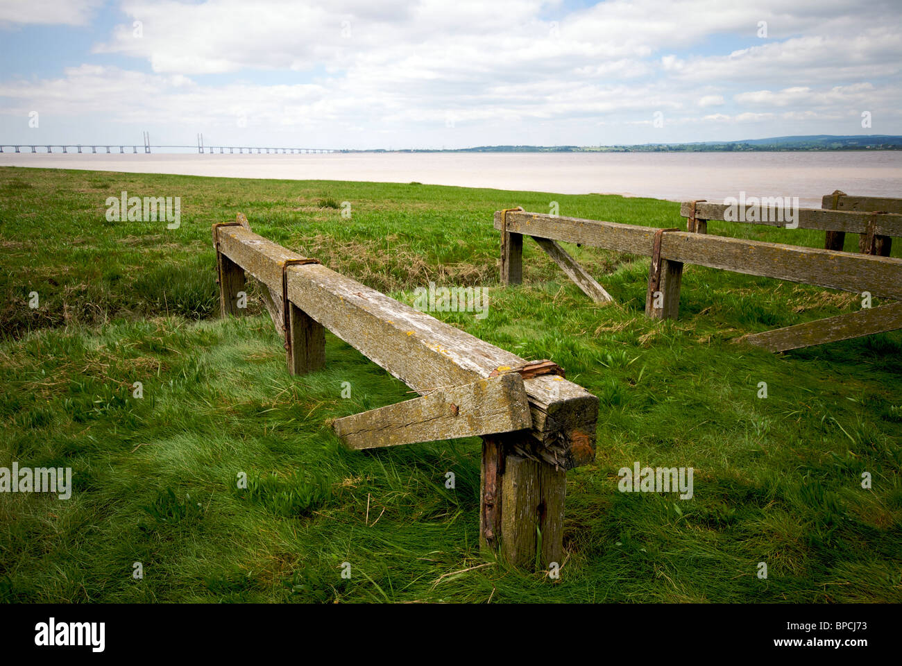 Old Passage Aust South Gloucestershire UK River Severn Estuary Ferry ...