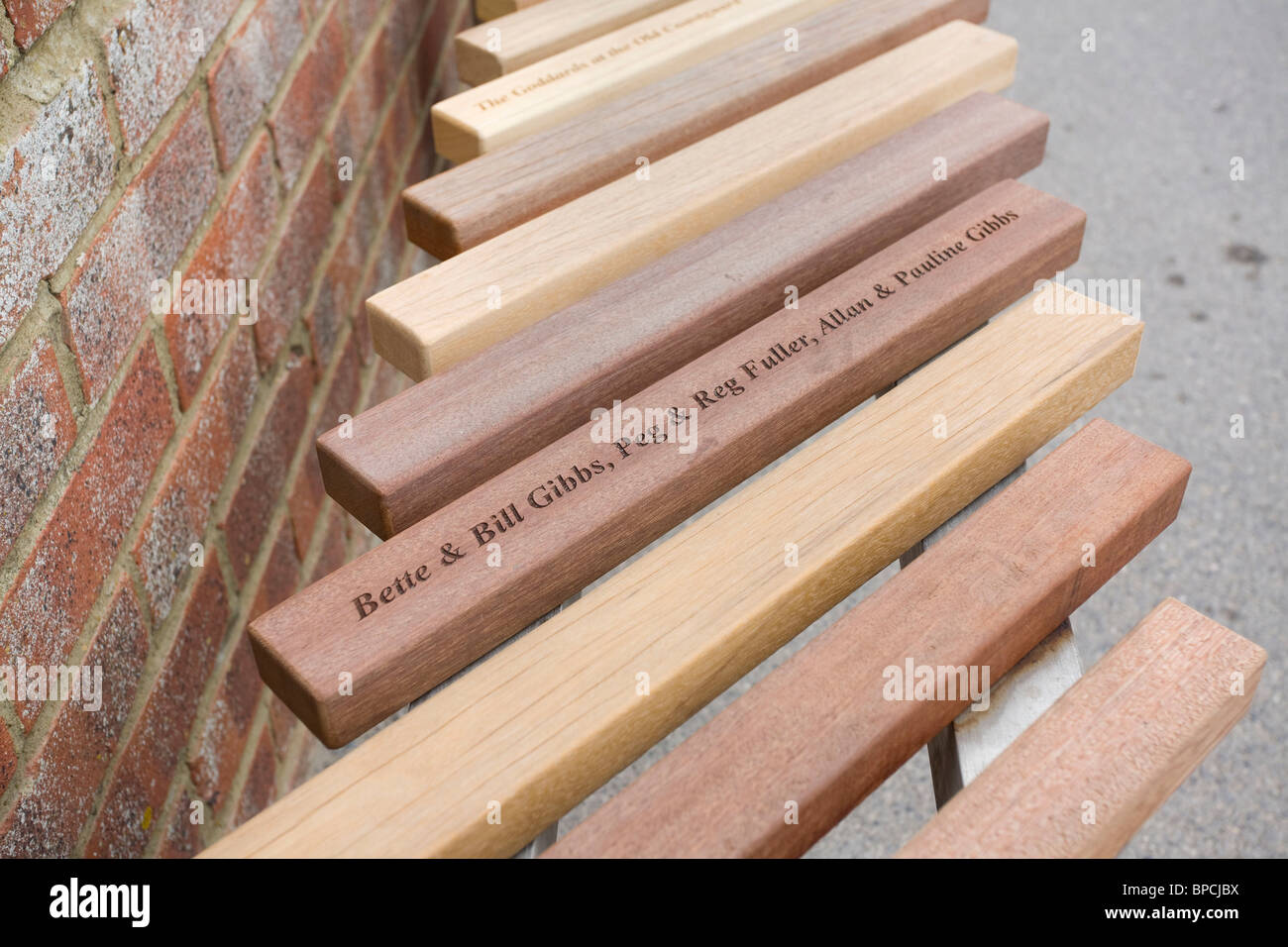 Littlehamptons long bench hi-res stock photography and images - Alamy