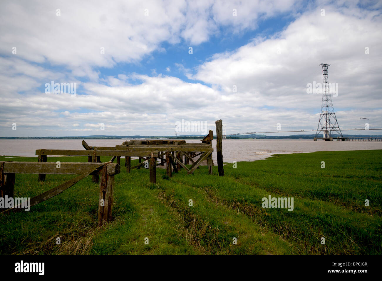 Old Passage Aust South Gloucestershire UK River Severn Estuary Ferry ...