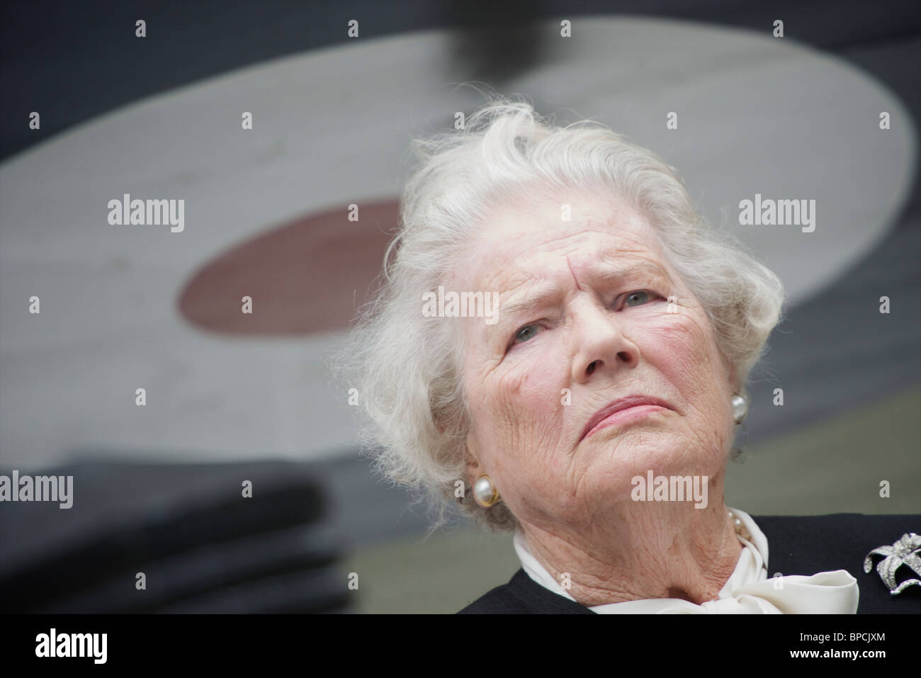 Winston Churchill's daughter, Lady Soames attending the celebrations ...