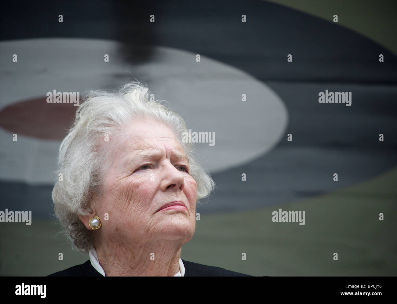 Winston Churchill's daughter, Lady Soames attending the celebrations ...