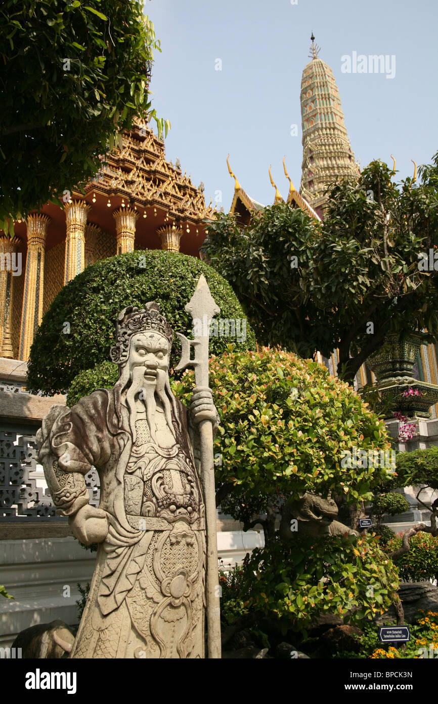 Wat Po in Bangkok, Thailand Stock Photo - Alamy
