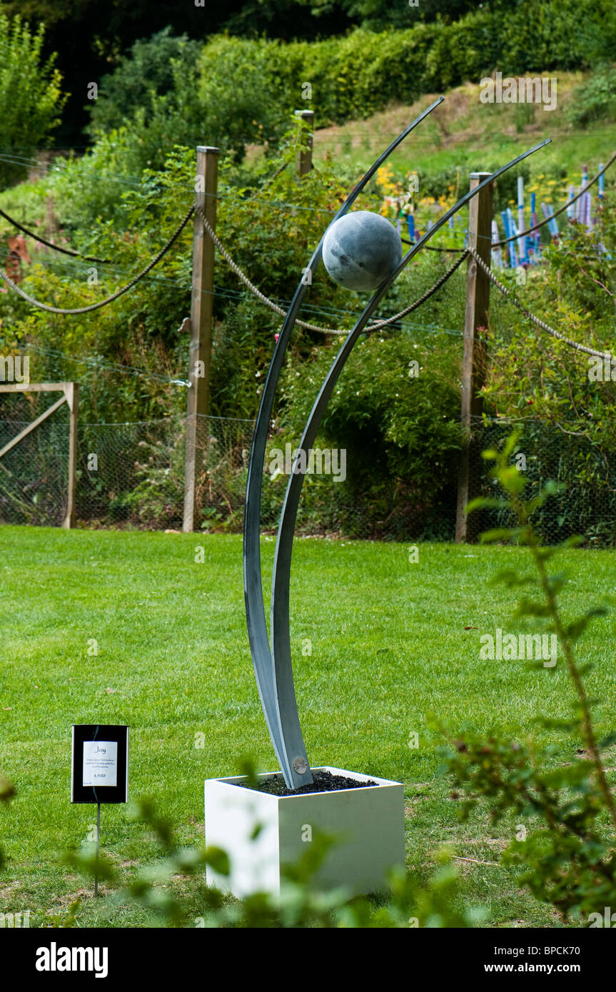 'Joy', by Ian Gill, on display at Painswick Rococo Garden as part of ...
