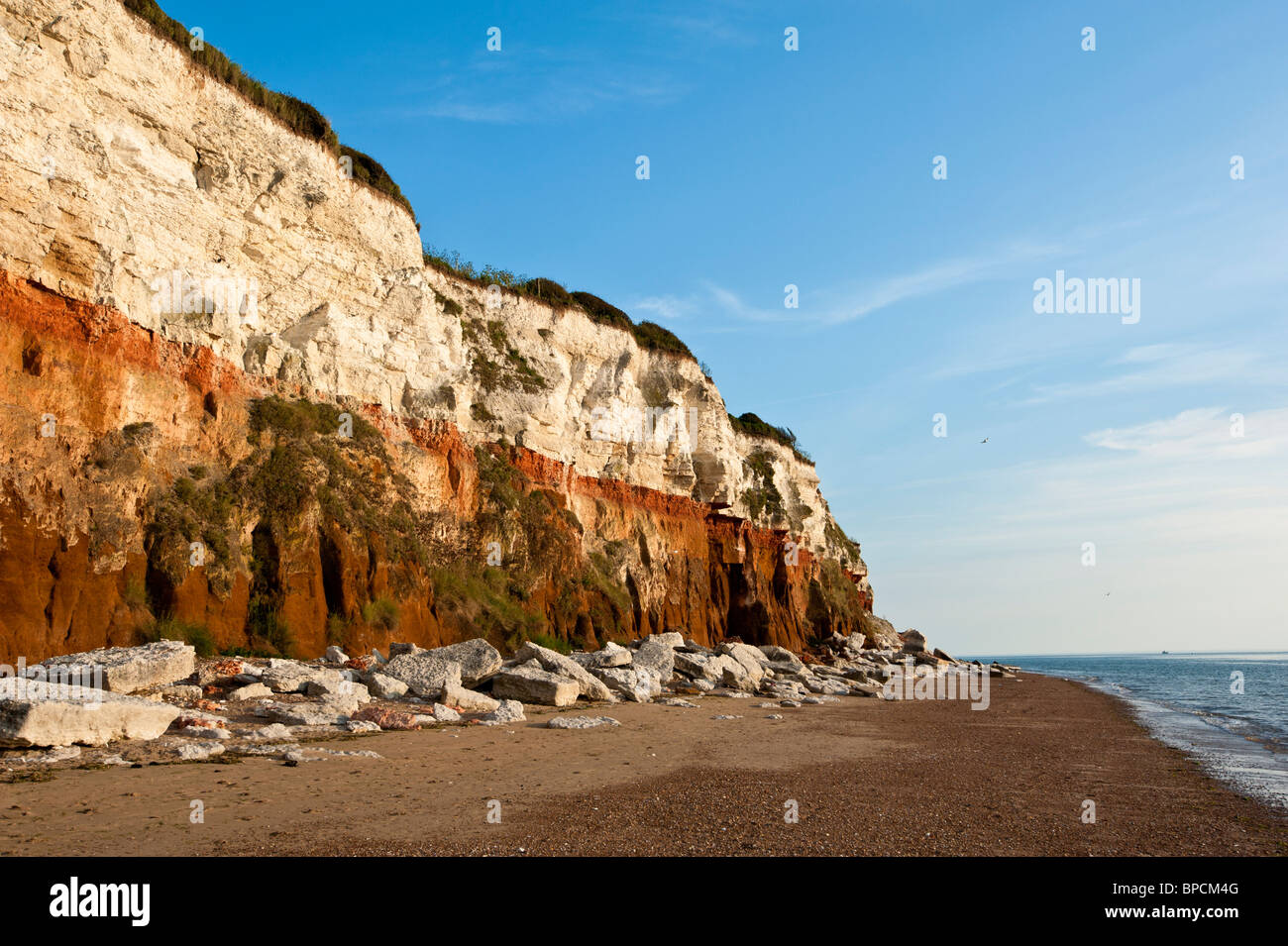 Hunstanton Beach in Norfolk Stock Photo - Alamy