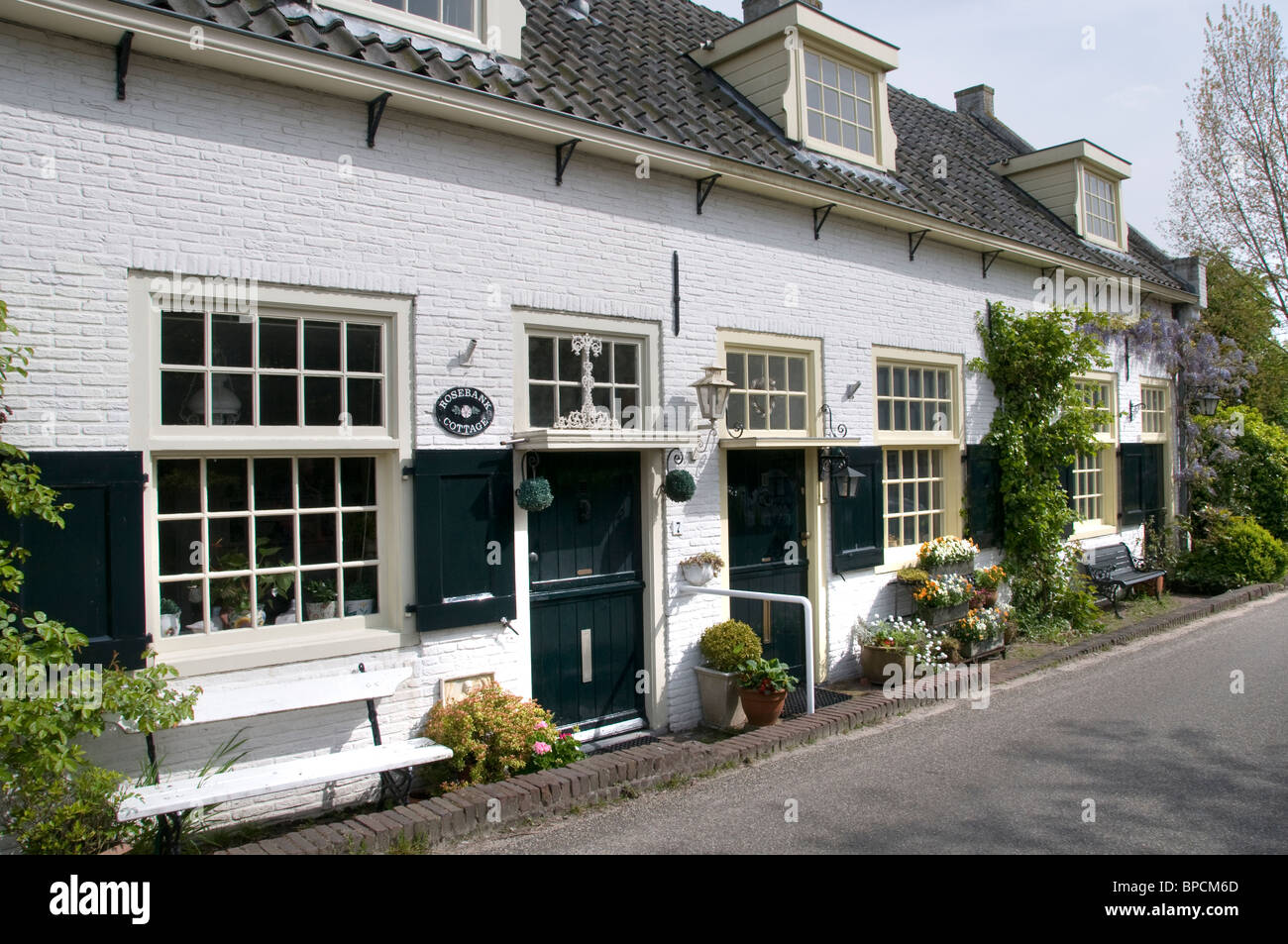 Breukelen The Vecht near Utrecht Netherlands Stock Photo - Alamy