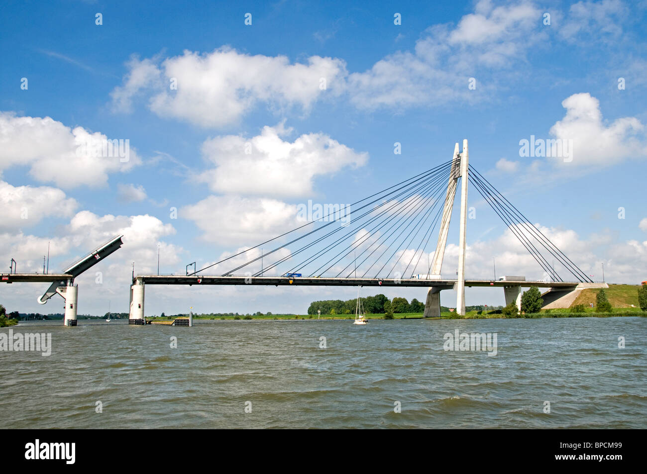 Kampen Ketelmeer bridge Ramsgeul Netherlands Ramsdiep Stock Photo - Alamy