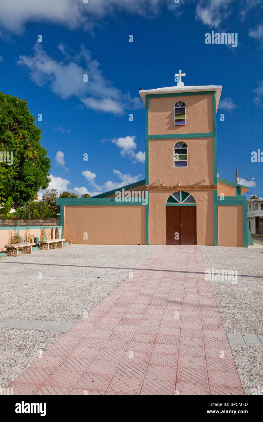 A small church in Punta Santiago, Puerto Rico Stock Photo - Alamy
