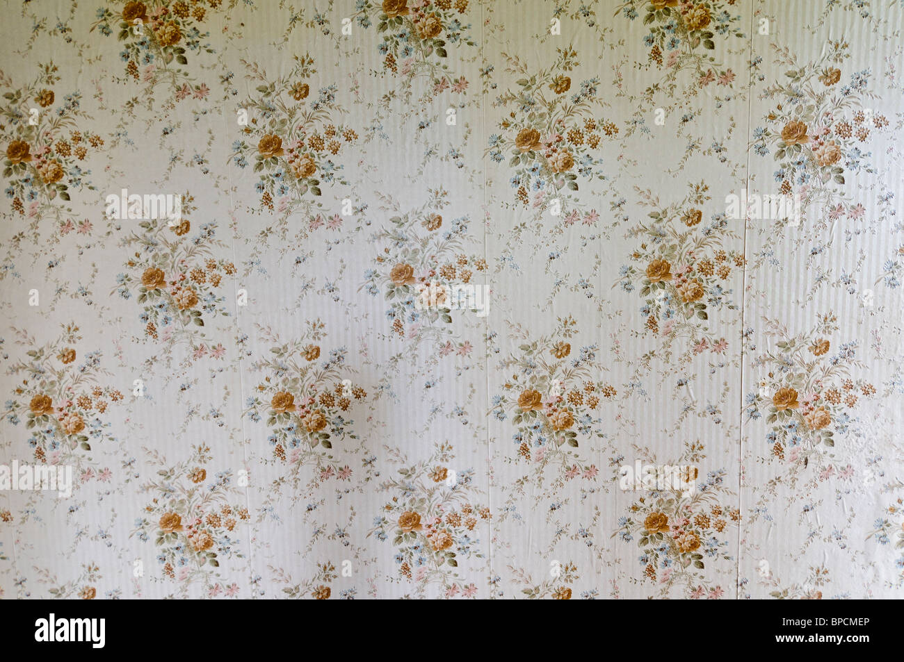 Patterned wallpaper from the 1970s/1980s Stock Photo - Alamy