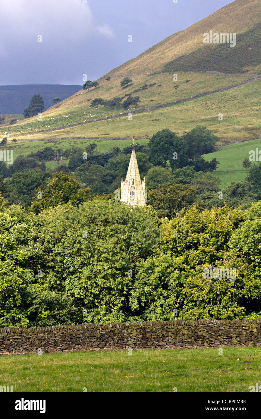 edale parish church derbyshire peak district england uk gb Stock Photo ...