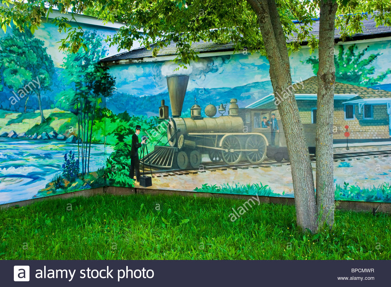Train Mural Stock Photos & Train Mural Stock Images - Alamy