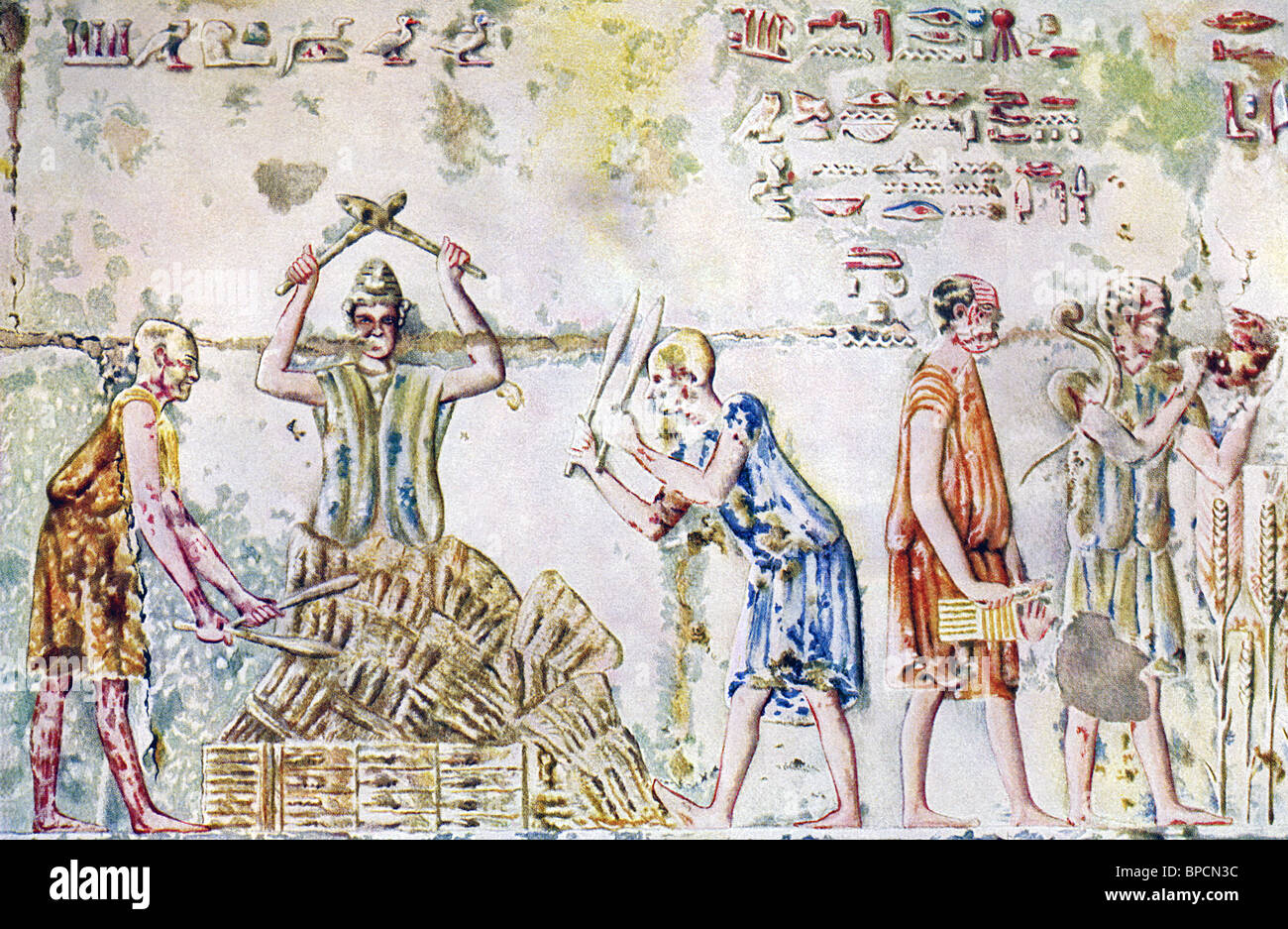 The tomb of Petosiris (late 4th century B.C.) is at the Tune al-Gebel ...