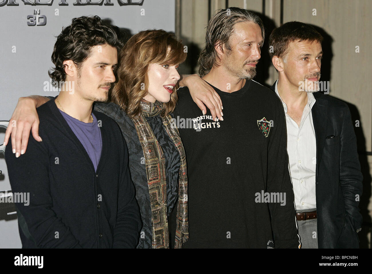 ORLANDO BLOOM MILLA JOVOVICH MADS MIKKELSEN CHRISTOPH WALTZ THE THREE ...