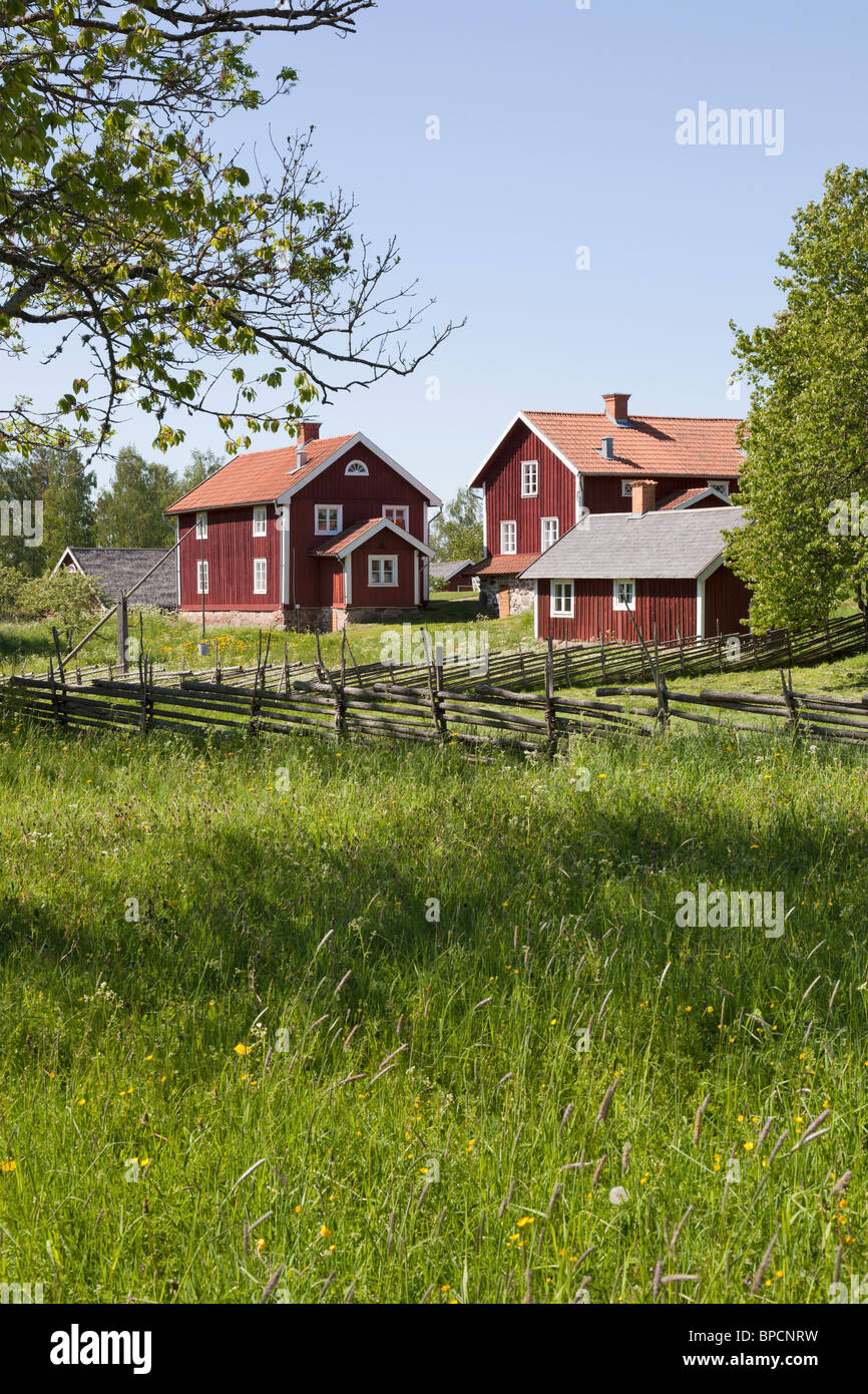 Agriculture in summer trees in rural areas hi-res stock photography and ...