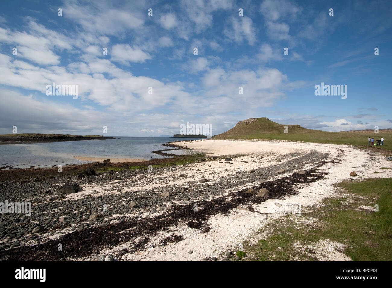 Coral Beach and Lampay Island, Isle of Skye May 2010 Stock Photo - Alamy