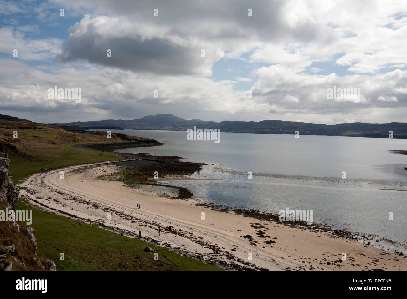 Coral Beach and Lampay Island, Isle of Skye May 2010 Stock Photo - Alamy