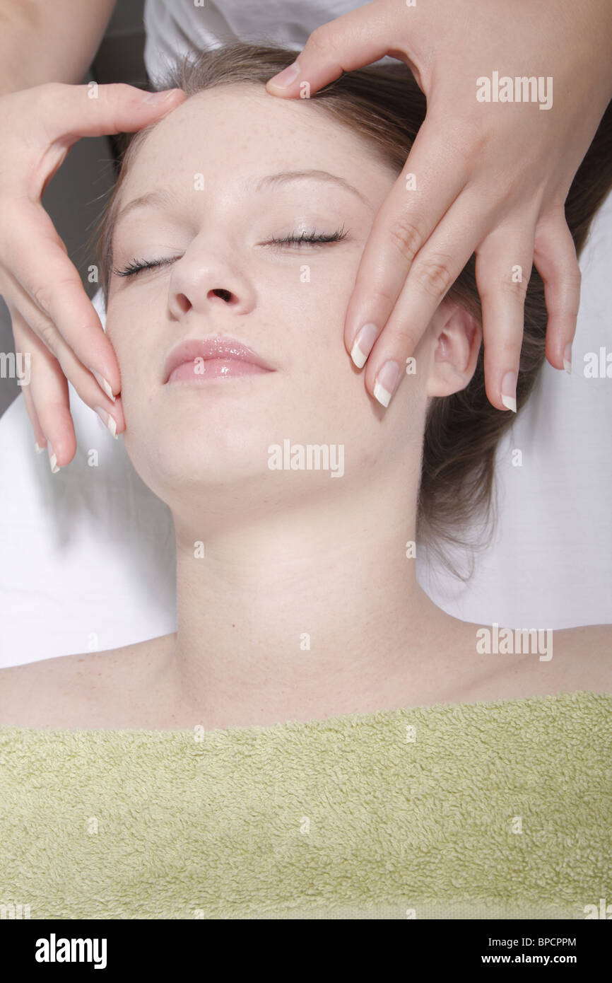 Human facial muscles hi-res stock photography and images - Alamy