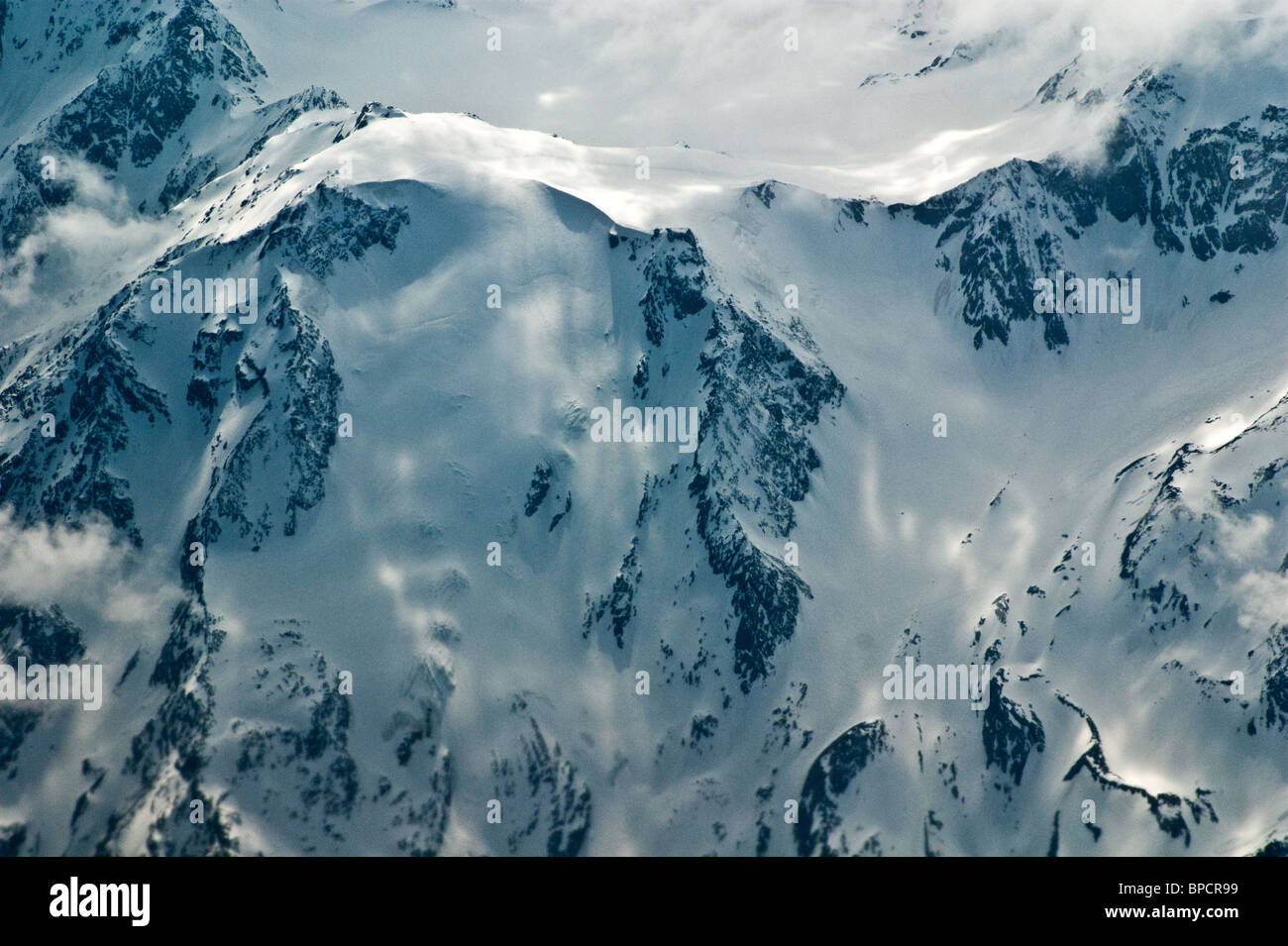Alps from above Stock Photo - Alamy