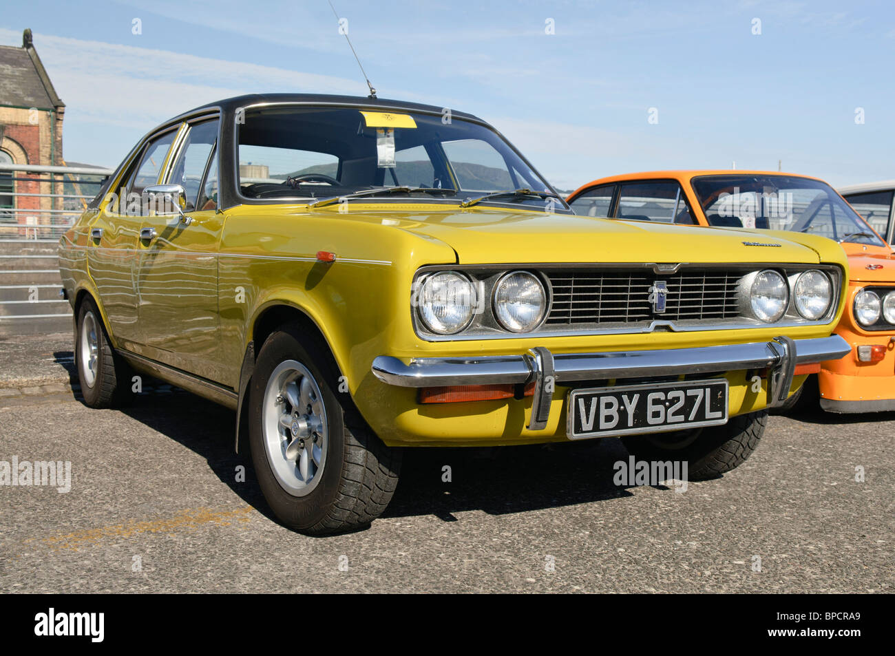 Hillman Avenger at a classic car rally Stock Photo - Alamy