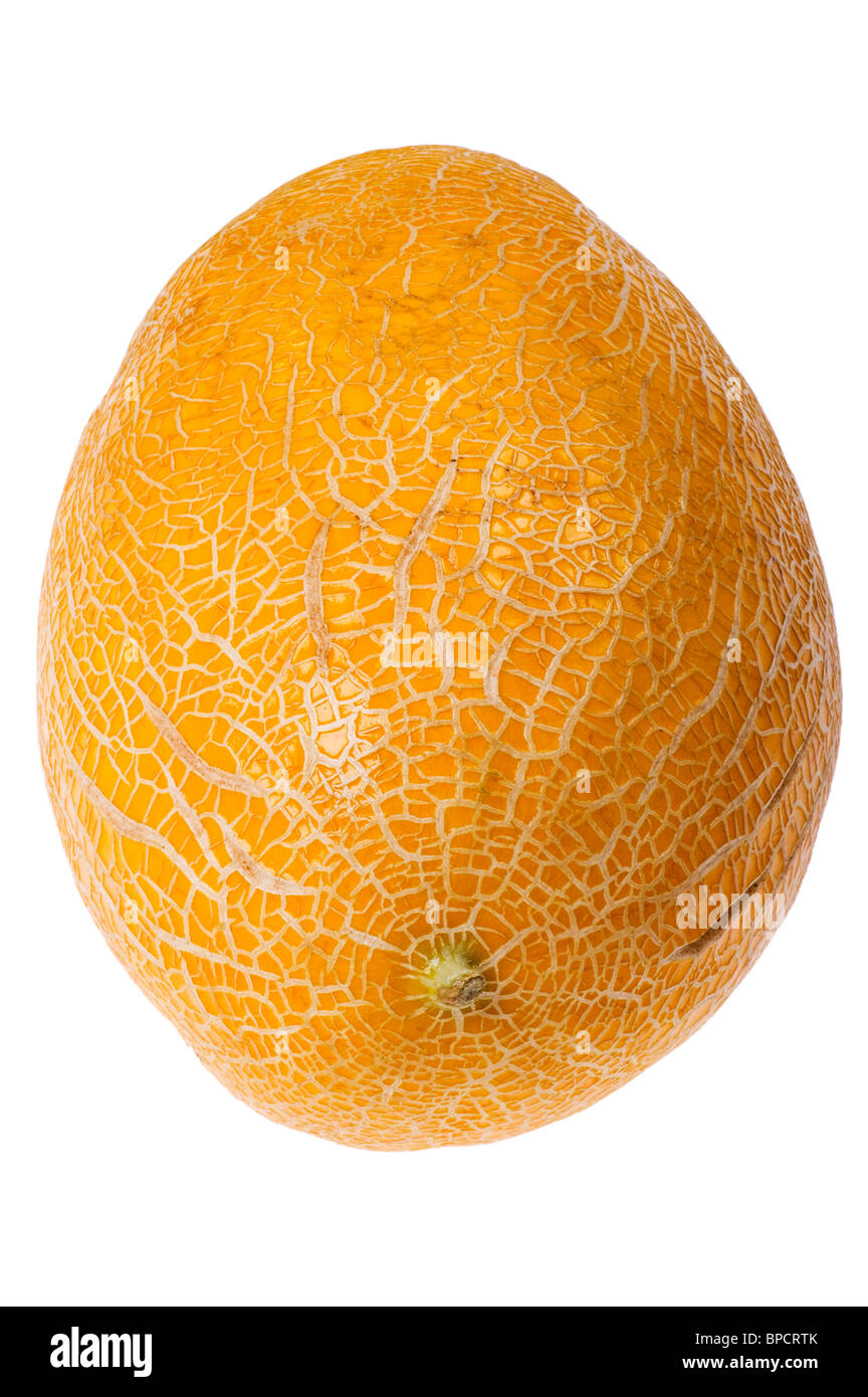 object on white - food melon close up Stock Photo - Alamy