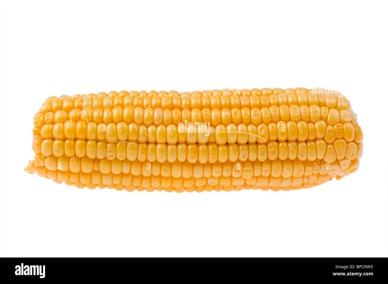 object on white - food corn close up Stock Photo - Alamy