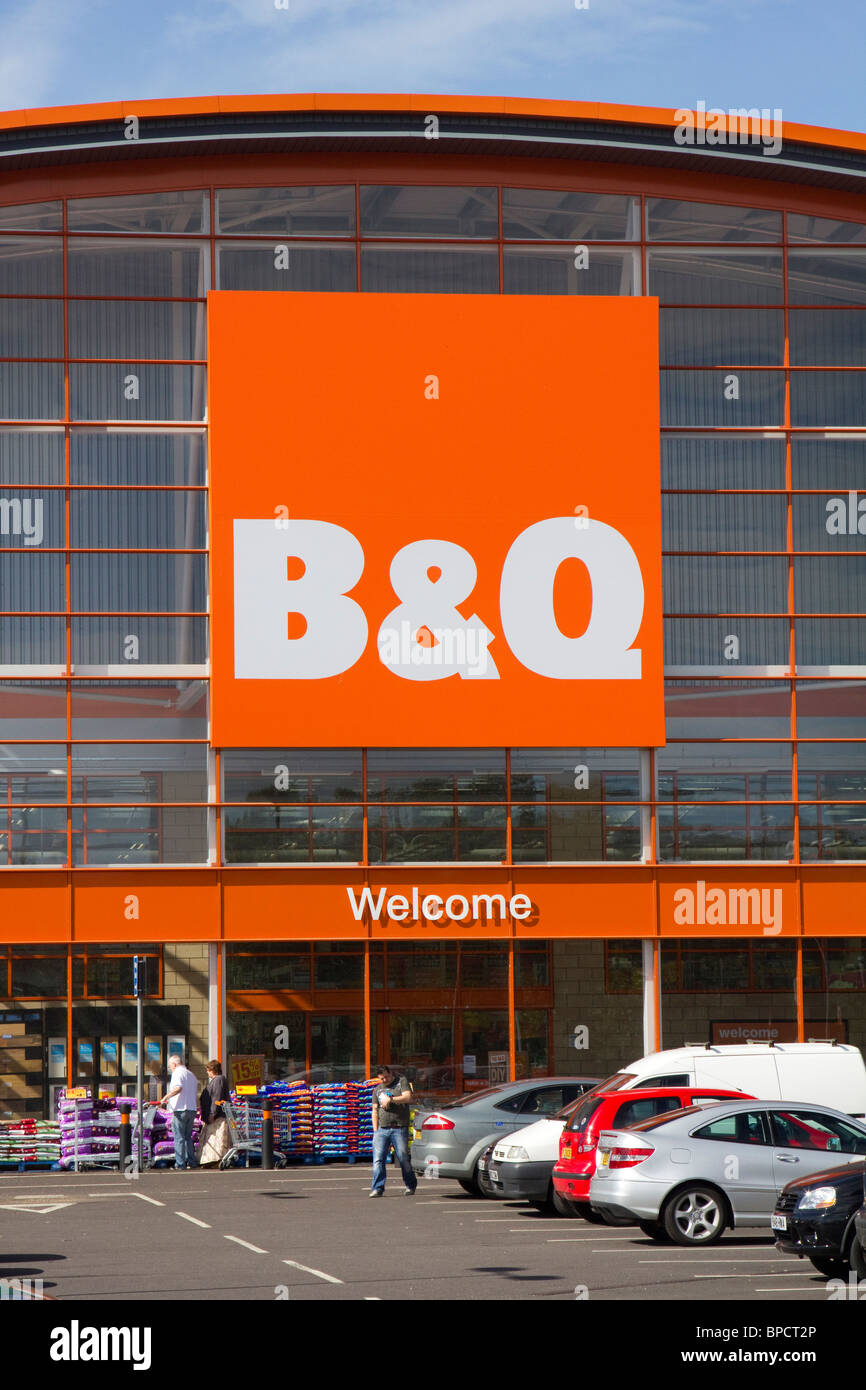 brand new b and q diy store chesterfield derbyshire england uk gb Stock ...