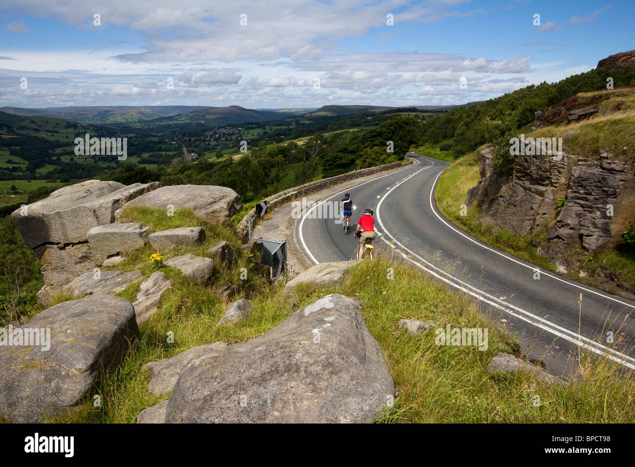 surprise view near Hathersage derbyshire peak district england uk gb ...