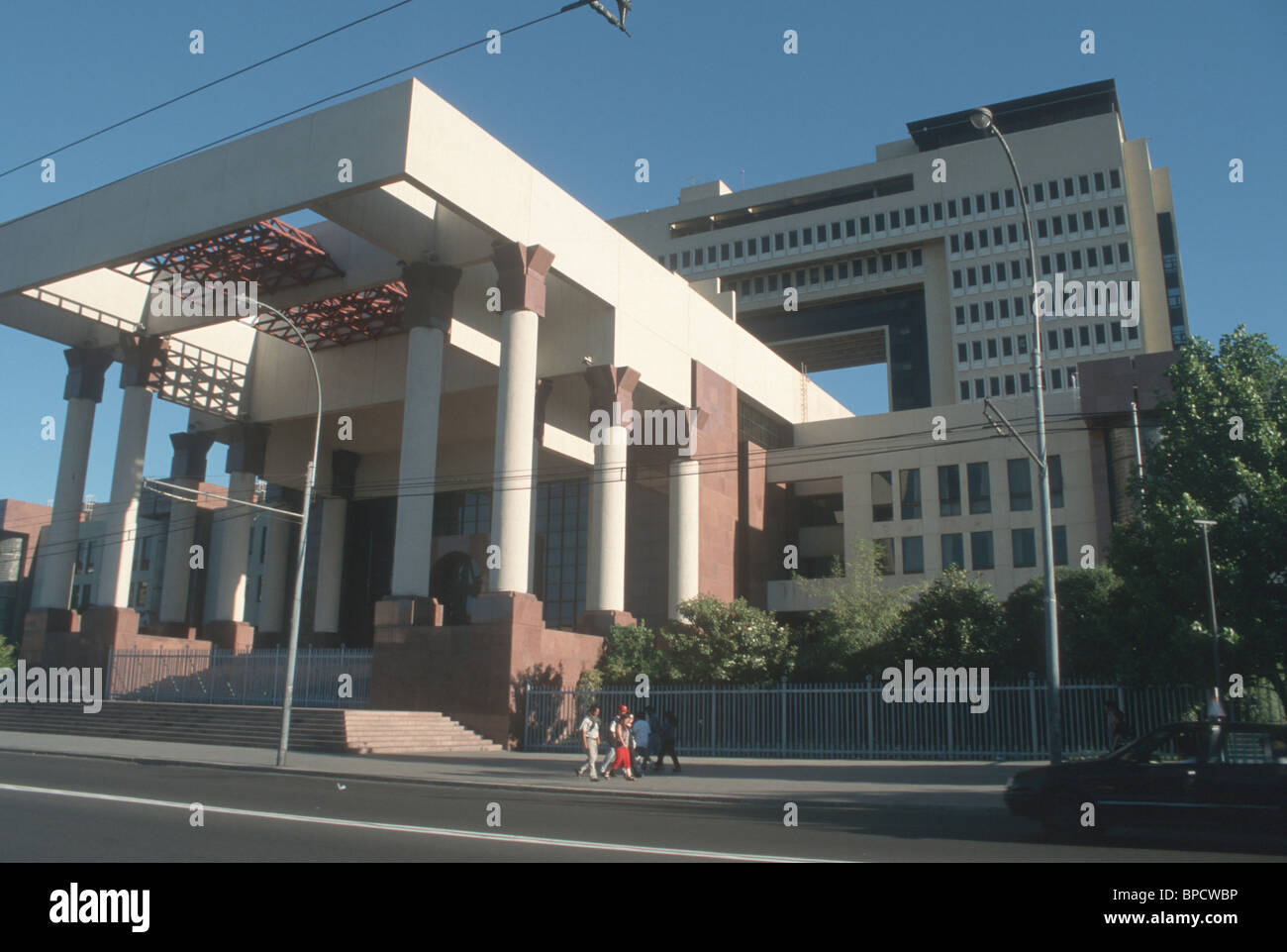 CHILE.THE PARLIAMENT BUILDING IN VALPARAISO Stock Photo - Alamy
