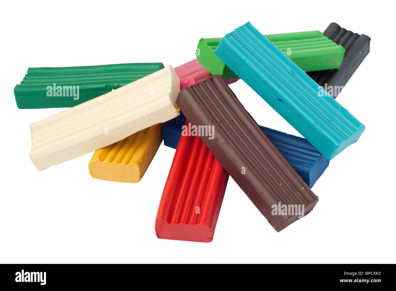 Red and black clay bricks Cut Out Stock Images & Pictures - Alamy