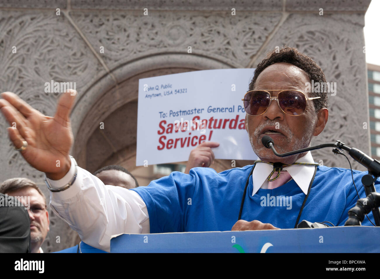 APWU President William Burrus Stock Photo - Alamy