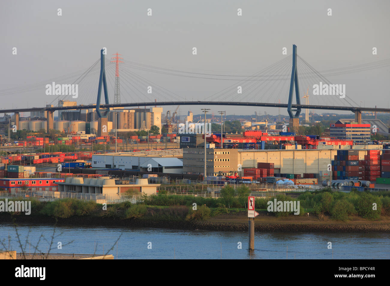 Cargo bridge germany hi-res stock photography and images - Alamy