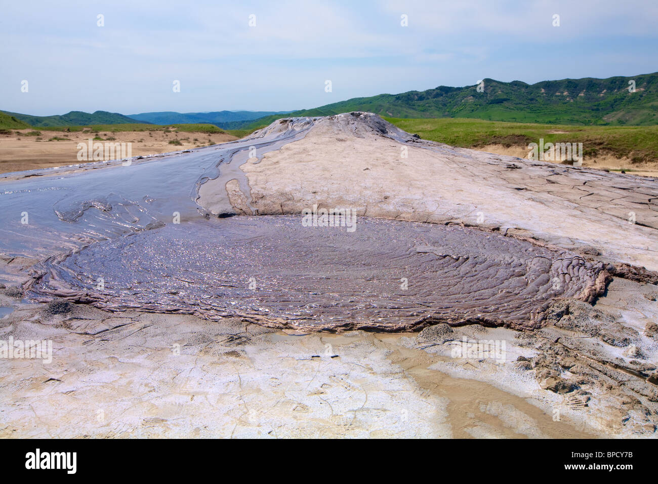 The Berca Mud Volcanoes Are A Geological And Botanical Reservation ...