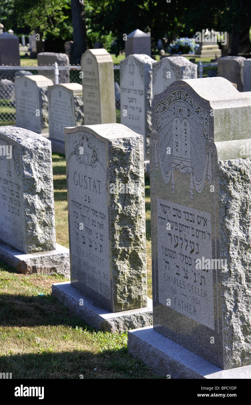 Old Jewish cemetery, Newport, Rhode Island, USA Stock Photo - Alamy