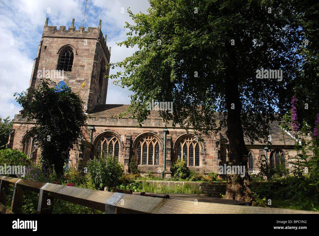 St michaels church croston hi-res stock photography and images - Alamy