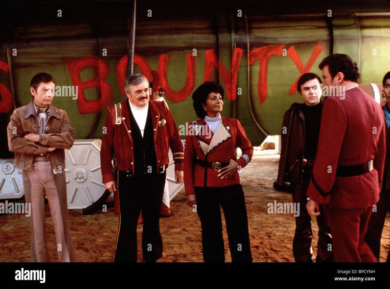 James Doohan Deforest Kelley Star Trek High Resolution Stock ...
